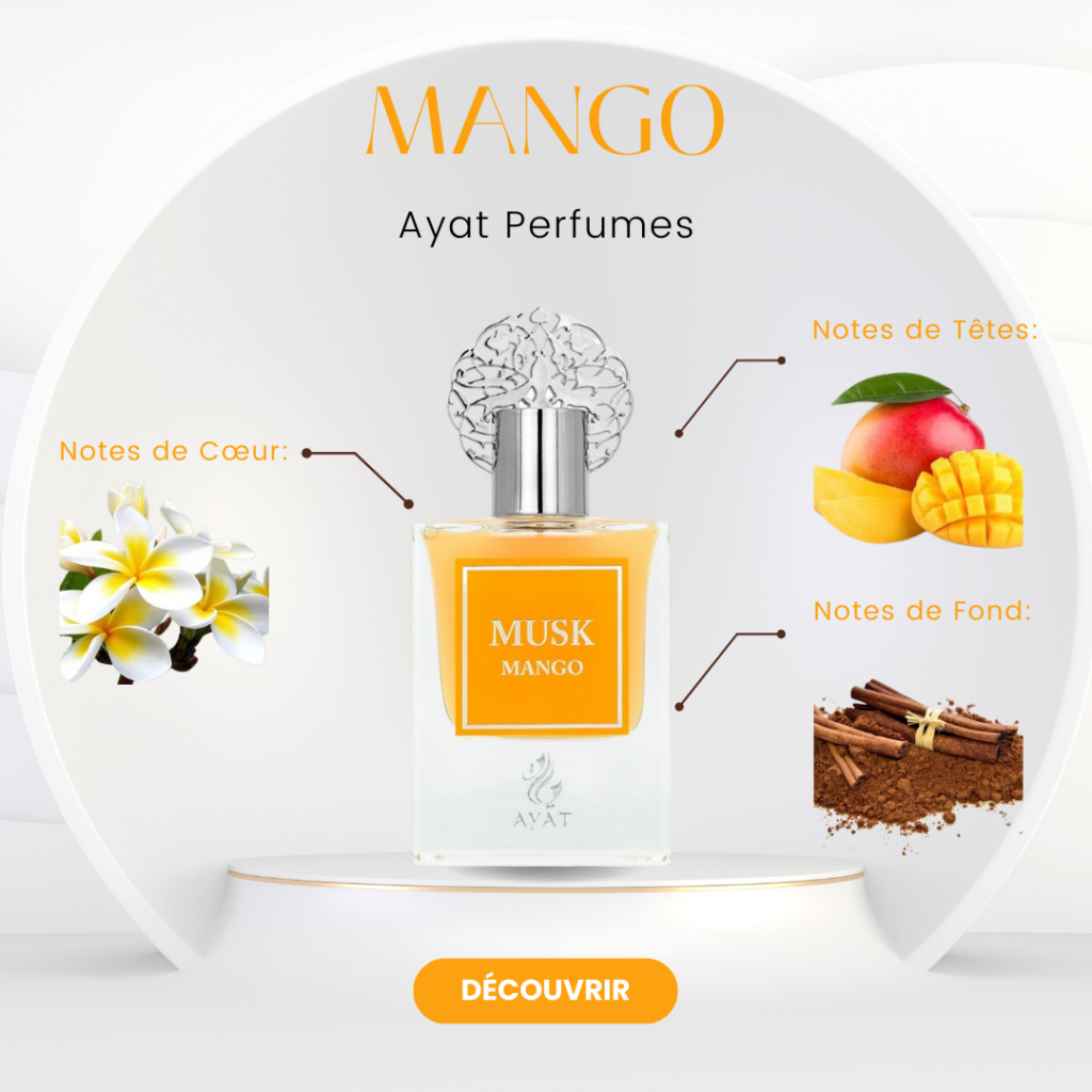 Eau de Parfum Musk Mango – Ayat Perfumes – 50 ml – Ayat Perfumes